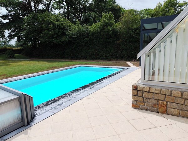Villa With Swimming Pool In Loctudy - Île-Tudy