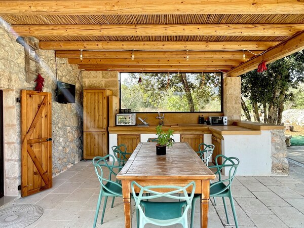 Villa Eos With Private Pool In The Heart Of The Natural Park - Marina Di Andrano- - San Cassiano