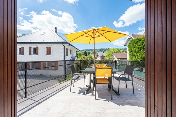 Maison 'Marie Andre' Avec Terrasse Privée Et Wi-fi - Alpes