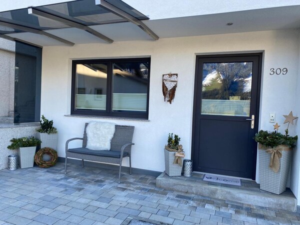 Appartement "Mario" Avec Vue Sur Les Montagnes, Terrasse Privée Et Wi-fi - Zell am Ziller