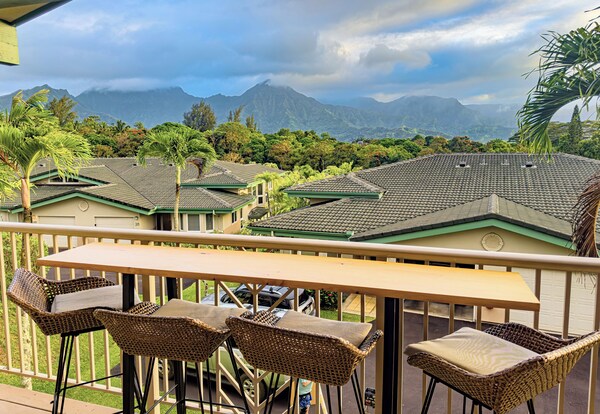 Rare Princeville Views! Mountains, Waterfalls, Hot Tub, A/c, Amenities - Kauai, HI