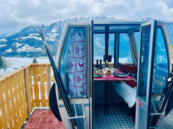 Alpine Chalet With Sauna And View Of Les Diablerets - Leysin
