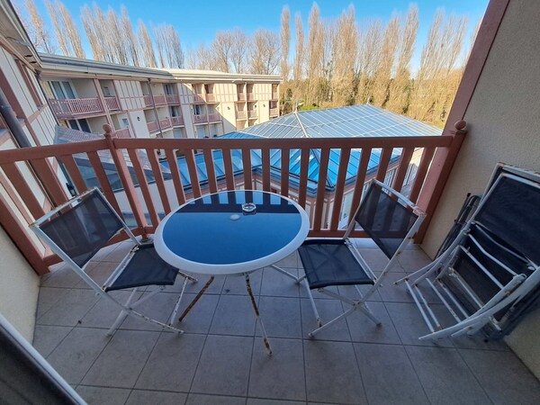 Appartement T2 En Résidence Avec Piscine - Merlimont
