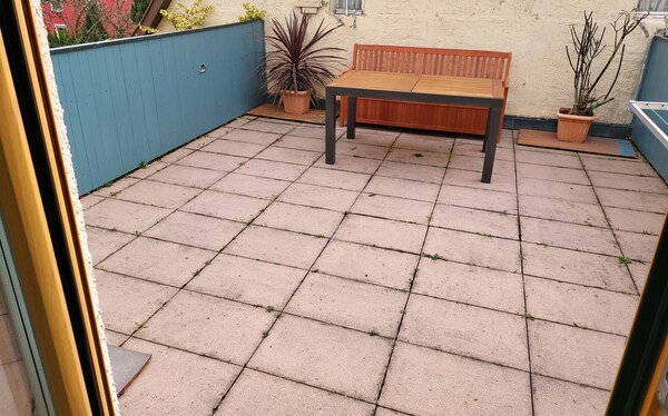 Large, Quiet Vacation Apartment In Segringen, Roof Terrace, Distant View From The Property - Dinkelsbühl