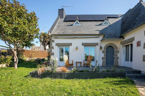 Maison De Vacances 'Charmante Maison' Avec Jardin Privé Et Wi-fi - Plérin