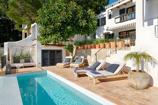 Villa 'Mallorquin Oasis' Mit Meerblick, Wi-fi Und Klimaanlage - Port d’Andratx
