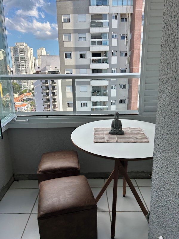 Modern Apartment With Balcony And Privileged Location - São Paulo