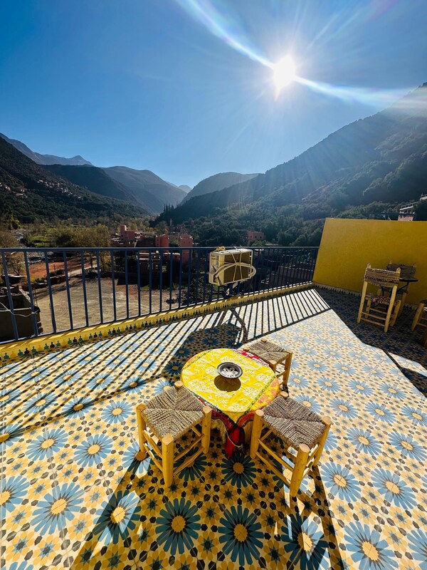 Charming Apt With Panoramic Views Of Ourika Valley-perfect Tranquil Retreat - Ourika