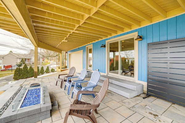 Steps To Clark Lake: Cozy Apartment W/ Hot Tub - Jackson, MI