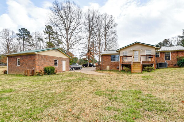 Home Near Lake Gaston & Kerr Lake: 2 Private Acres - Lake Gaston