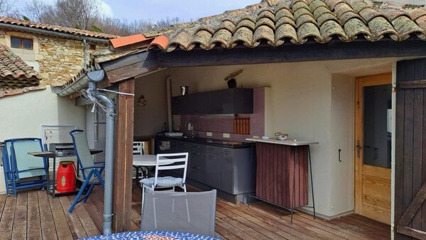 Maison Louisa  Havre De Paix Avec Vue, Aux Portes De La Provence - 7 Personnes - Dieulefit
