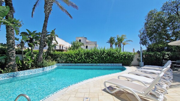 Residence Arainn Kalepolis  Piscina  5 Posti  Wifi - Ugento