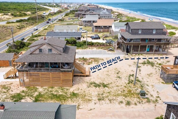 Historic Cottage + Oceanside + Nags Head Nc + Ridge Retreat Ii - Manteo, NC