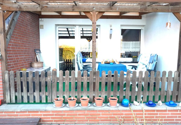 Schöne Eg-wohnung 65qm, Voll Ausgestatt Mit Wunderschönem Garten Und Terrasse - Cloppenburg