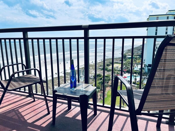 Stunning Oceanview 1br W/ Balcony @ Caravelle! - Myrtle Beach, SC