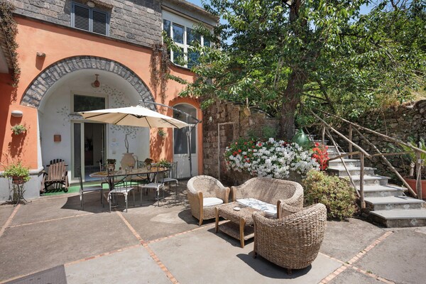 Villa 'Sulle Colline Di Sorrento' With Sea View, Wi-fi And Air Conditioning - Sant'Agnello
