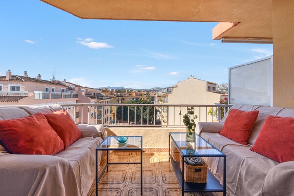 Apartamento 'De Moraira' Con Vistas Al Mar, Wi-fi Y Aire Acondicionado. - Benisa