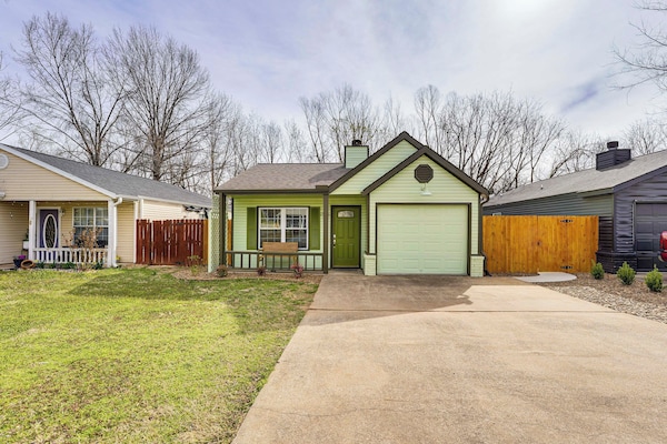 1 Mi To Dtwn: Bentonville Retreat W/ Patio - Bentonville