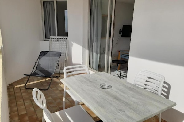 Appartement 1 Pièce 3 Personnes 1  Bébé Vue Port - Leucate