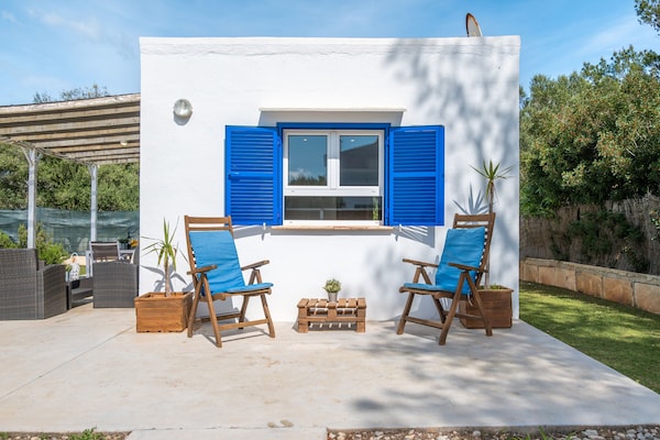 Ferienhaus 'Gemütliches Kleines Haus In Meeresnähe' Mit Privater Terrasse, Wi-fi Und Klimaanlage - Son Serra de Marina