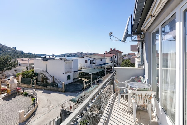 Apartamento Para Dos Personas Con Balcón Y Vista Al Mar Stupin Celine, Rogoznica (A-23812-b) - Primošten