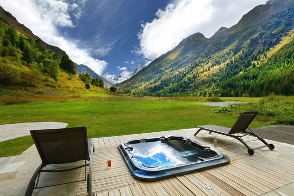 Chalet 'Gaston' Avec Vue Sur Les Montagnes, Wi-fi Et Climatisation - Champagny-en-Vanoise