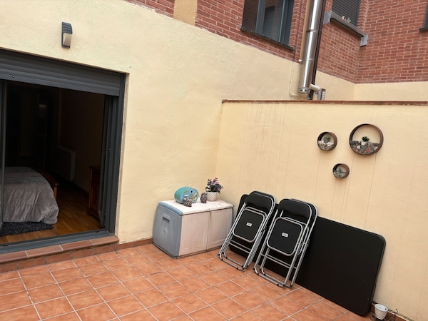 Apartamento 'La Puerta Del Valle 2' Con Vistas A La Montaña, Terraza Privada Y Wi-fi - San Millán de la Cogolla