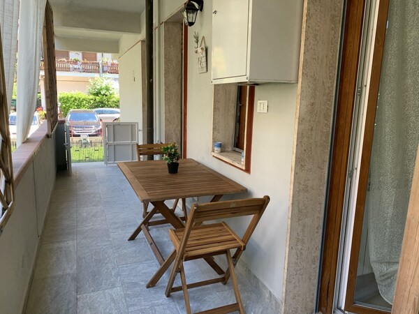 One Bedroom Apartment With Wifi And Air Conditioning With Private Garden And Only 450m From The Beac - Marina di Massa