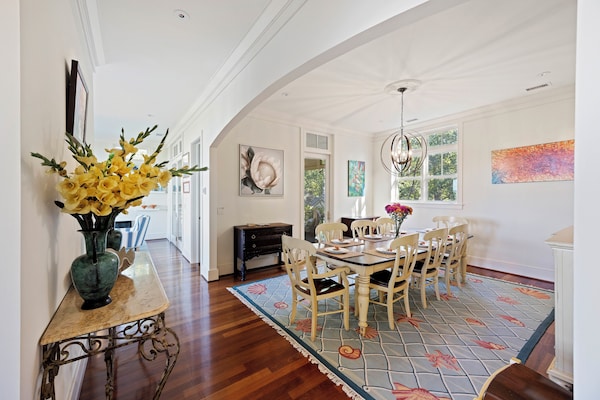 Exclusive Vanderhorst Home: Marsh-front - Kiawah Island, SC