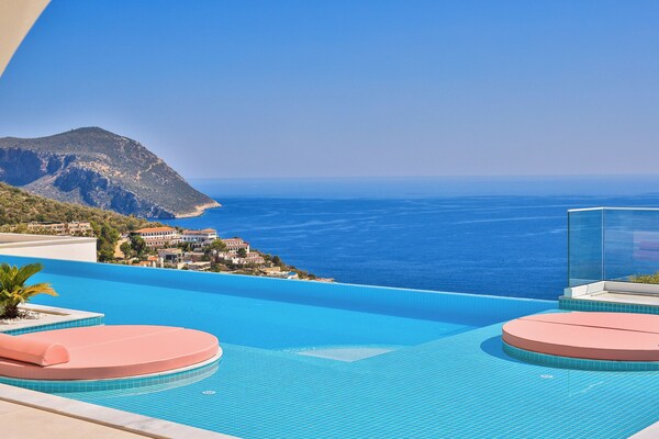 Villa Rosy | Dreamy Ultra Luxury Villa-infinity Pool-5 Min To The Kalkan Centre! - Kalkan