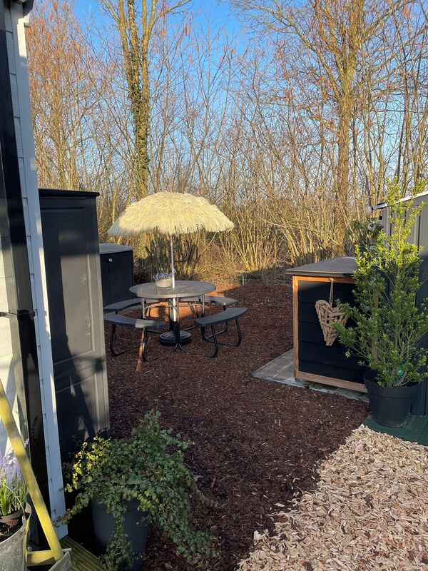 Fine 4-person Chalet In Overijssel/reestdal On The Edge Of The Forest - Overijssel