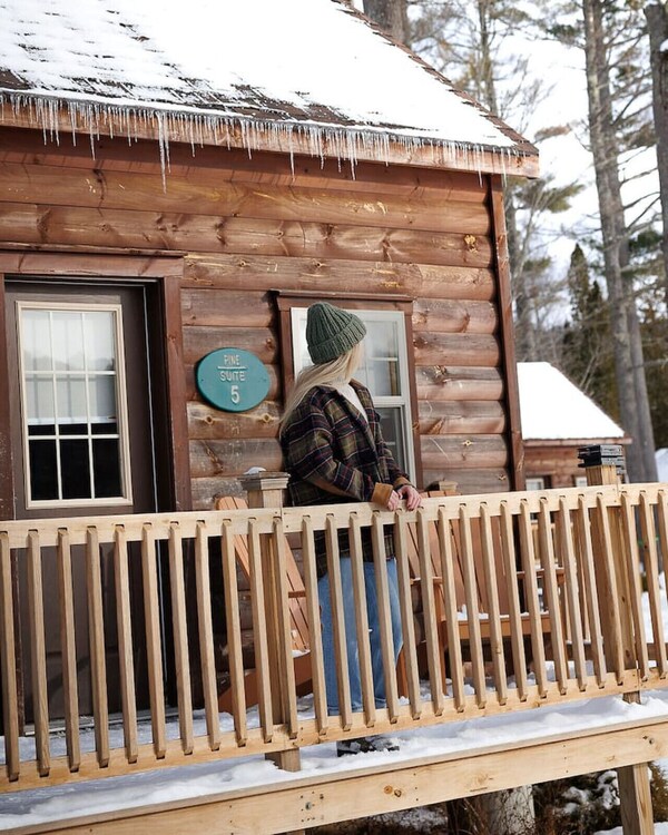 Pine Suite: Cozy 1br Log Cabin - Franconia, NH