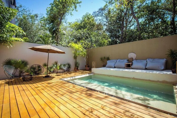 Elegant, Spacious Gated 3-bedroom Villa With Pool In Laveleta Tulum, Wifi, Ac - Tulum