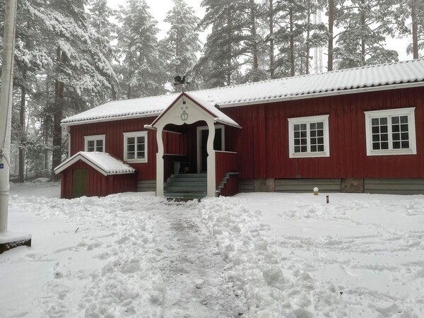 Cozy Winter Cottage Close To Nature, Quiet And Comfortable, The Stars Are Looking Out - Bollnäs
