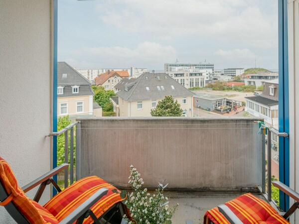 Apartamento 'Terracotta' Con Balcón Y Wi-fi - Norderney