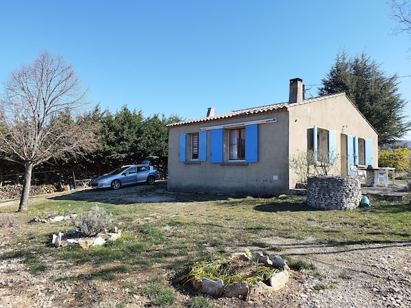 Maison De Vacances 'Chez Monique Et Dédé' Avec Vue Sur Montagne, Terrasse Privée Et Jardin Privé - Montbrun-les-Bains