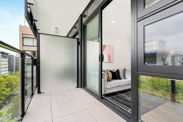 Chic Downtown 1bed Aircon Apt With Pool Gym Sauna Near Skytower - Auckland