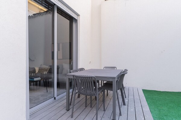 Blueground | Florentine, Spacious, Private Garden (Tlv-13) - Tel-Aviv