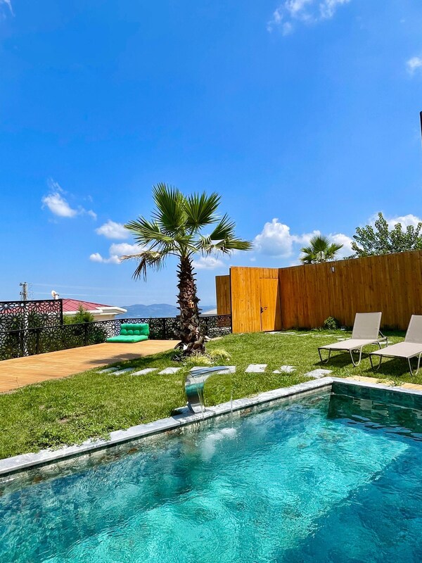 \N2+1 Heated Private Pool- Lake View - 5 Person Bungalow In Dibektaş - Sapanca Gölü