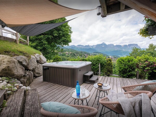 Chalet Caprice - Séjour Toute Saison à La Montagne Avec Spa - Ovo Network - Passy