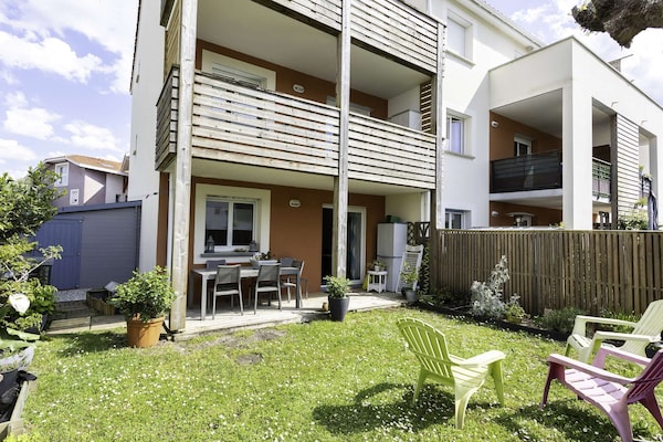 Havre De Paix Familial à Biscarrosse : Jardin, Piscine, Plages  Et  Lac à 10 Min - Biscarrosse