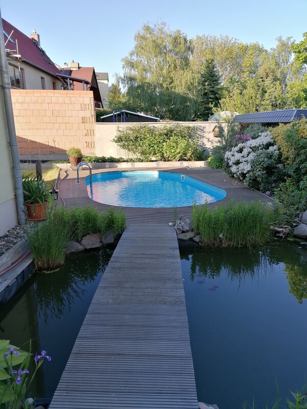 Apartment 'Auenweg' With Shared Pool, Shared Garden And Wi-fi - Dresden