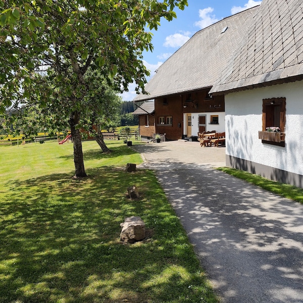 Ferienhaus 'Hüttenwiesenhof Ketterer' Mit Privatterrasse, Gemeinschaftsgarten Und Wi-fi - Donaueschingen