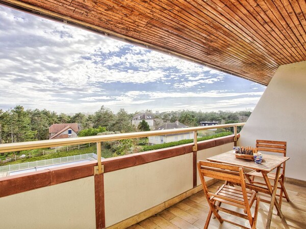 Duplex-wohnung Mit Beheiztem Pool, Ideal Für 6 Personen - Cabourg