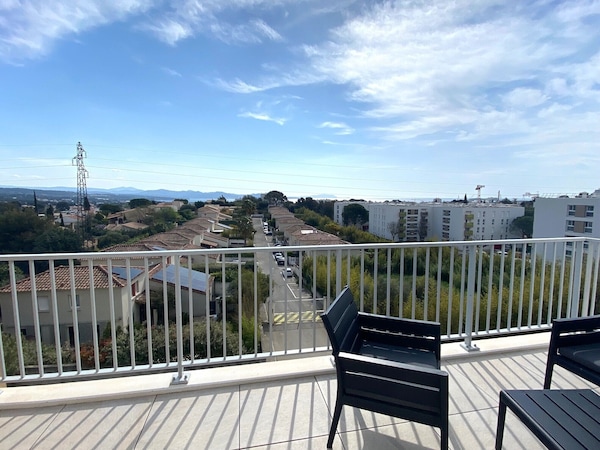 "L'elisa" T3 Terrace Sea View. Wifi. Parking - Cassis