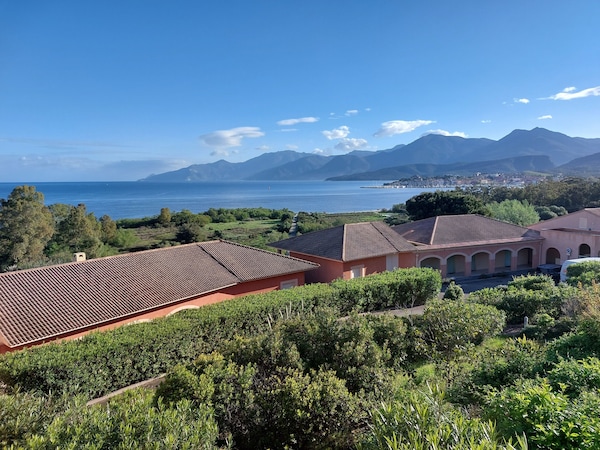Splendid T3 With Breathtaking Views, Only 300m From The Roya Beach - Patrimonio