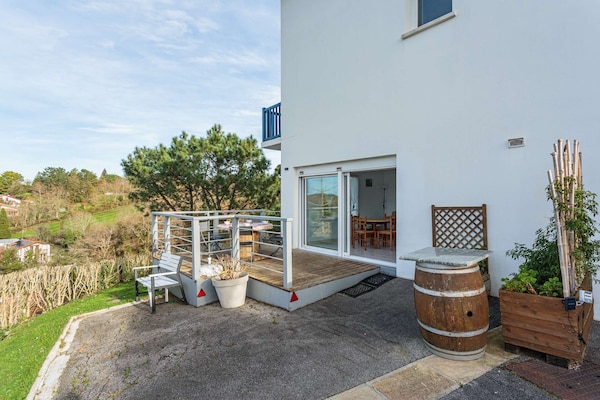 Artzain Quiet Apartment Halfway Between The Sea And The Countryside - Hendaye