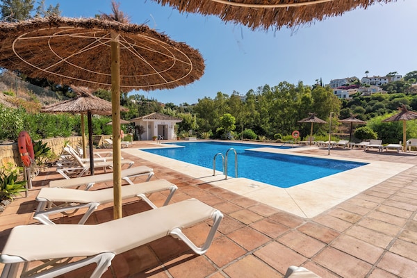 Appartement 'Los Eucaliptos B_9_1' Avec Piscine Partagée, Wi-fi Et Climatisation - Costa del Sol