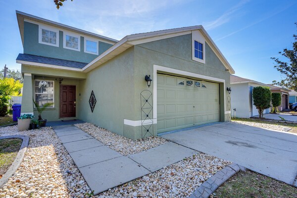 9 Mi To Beach: Peaceful Riverview Home W/ Patio - Riverview, FL