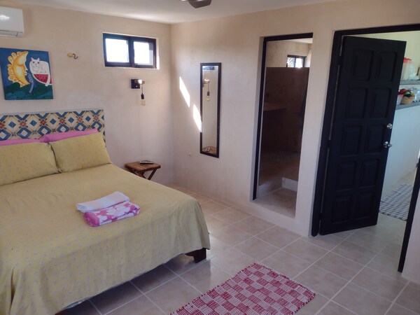 Private And Peaceful Apartment With Ac In Charming Chelem With Ocean Views - Yucatán